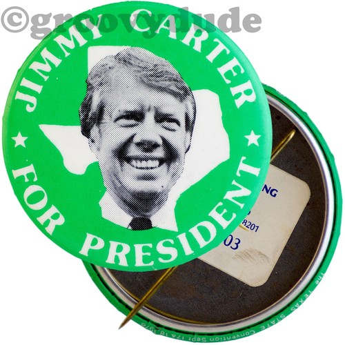 Jimmy Carter For President Texas State Convention Campaign TX Pin ...