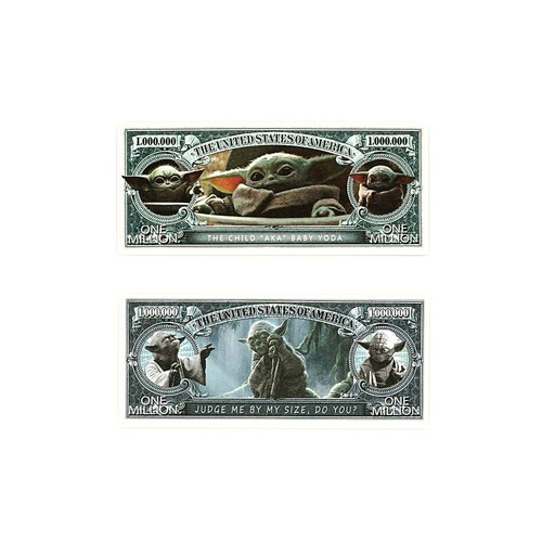 Set of 2 diff. USA issued fantasy paper money Yoda & Baby Yoda | eBay