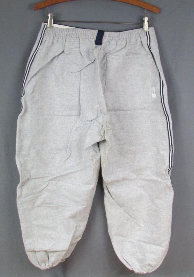 Vintage 1950s Empire Cotton Flannel Baseball Uniform Shirt Pants NOS w ...