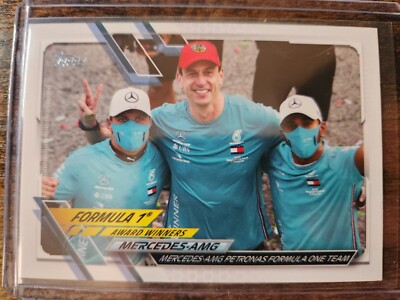 2021 Topps Formula 1 F1 Mercedes-AMG Award Winners #172 Lewis Hamilton ...