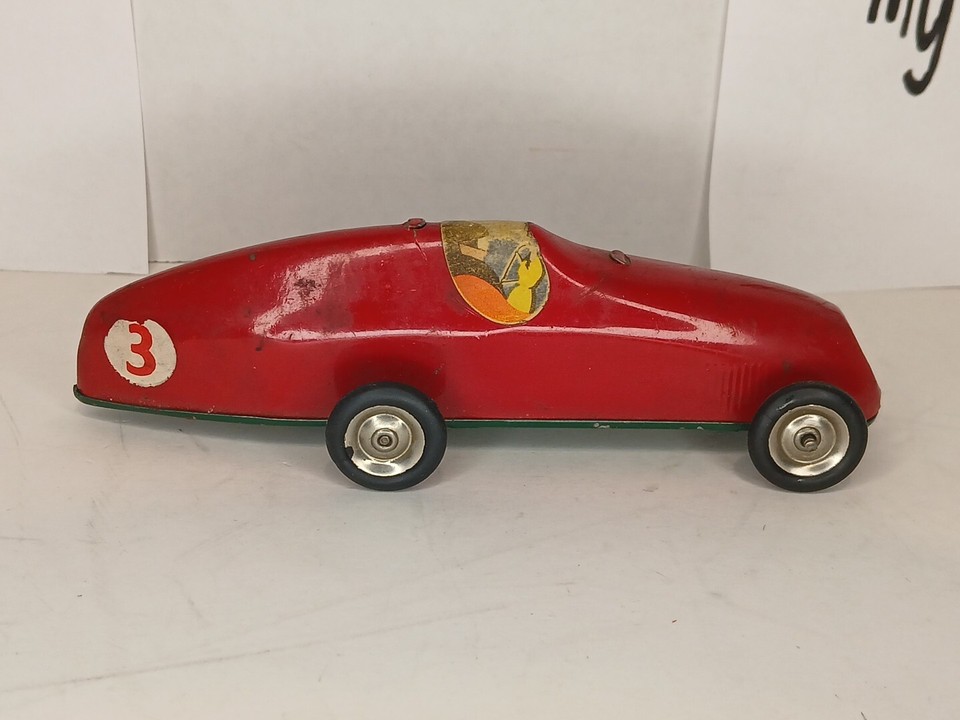 Vintage Tri-ang Minic Tin Green Racing car #3 | eBay