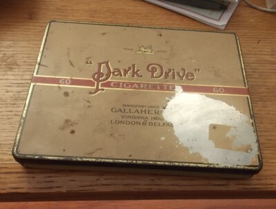 Park Drive Vintage Cigarette Tin | eBay