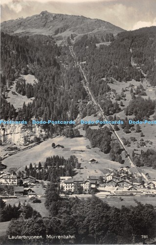 R473532 Lauterbrunnen Murrenbahn Kunst Anstalt Frobenius A G Abt E Karl ...