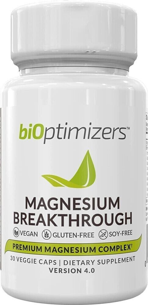 Bioptimizers Magnesium Breakthrough Supplement Capsule - 30 Count for ...