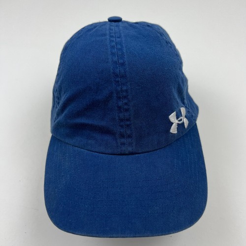 Under Armor Hat Cap Strapback Womens Blue Adjustable Active Sports ...