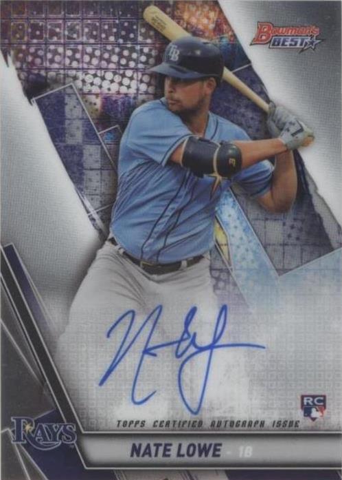 2019 Bowman's Best - Autographs Nate Lowe #B19-NL (AU, RC) for sale ...