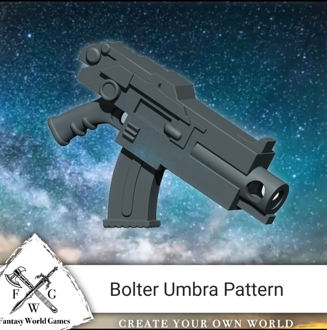 Umbra Bolter w Chain Bayonet McFarlane Toys Battle Brother Action ...