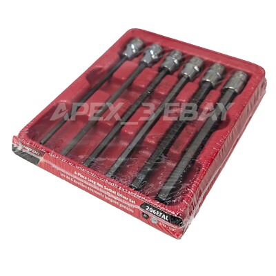 Snap-on 206EFAL 6 pc 3/8" Drive SAE Extra-Long Hex Bit Socket Driver ...