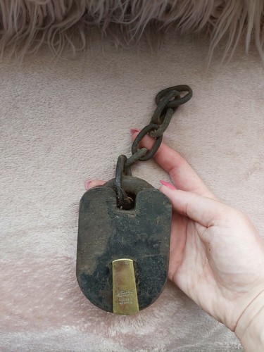 Victorian CHUBB'S London Lever Lock Padlock Reclaimed* FREE UK MAINLAND ...