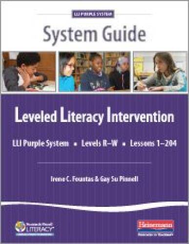 LLI Purple System Guide - Spiral-bound By Irene Fountas, Gay Su Pinnell ...