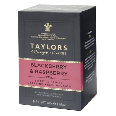 Taylors of Harrogate Tea - Blackberry & Raspberry Infusion - 20 count ...
