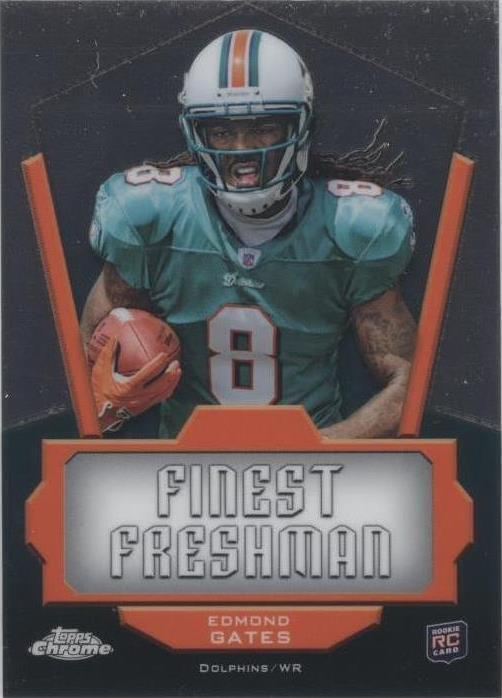 2011 Topps Chrome - Finest Freshman Edmond Gates #FF-EG (RC) for sale ...