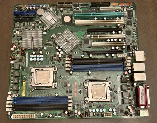 ASUS KFN32-D SLI/SAS Server Motherboard - Dual 1207F CPU NVIDIA 3600 ...