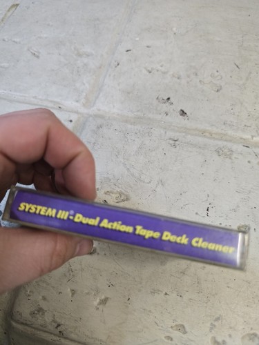 Vintage Discwasher System III Cassette Dual Action Tape Deck Cleaner ...