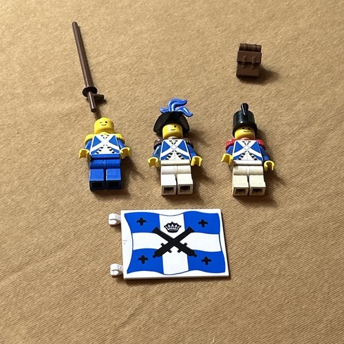 Lego Pirates Imperial Armada Flagship Lot Minifigures Soldiers W Flag ...