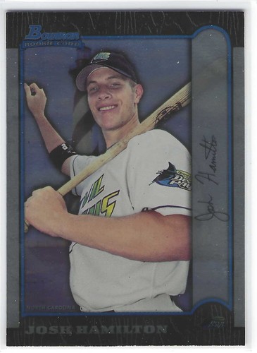 1999 Bowman International - JOSH HAMILTON #431 - Rookie RC Tampa Bay ...