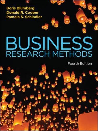 BUSINESS RESEARCH METHODS (UK HIGHER EDUCATION BUSINESS By Boris ...