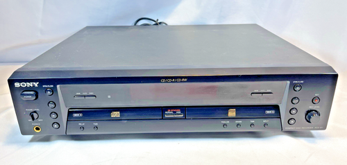 Sony RCD-W1 Dual Deck CD Recorder Player - No Remote - Tested | eBay