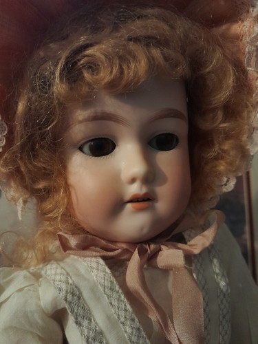 Antique German Cunno Otto Dressel 16" Doll Bisque Head Composition Body ...