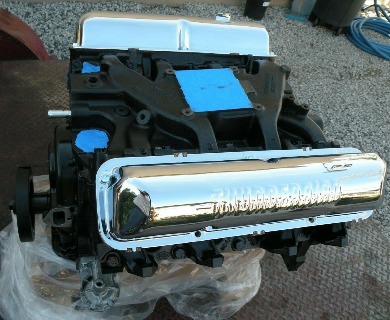 X FORD THUNDERBIRD GALAXIE MUSTANG FE 390 FE390 ENGINE LONG BLOCK C4AE ...