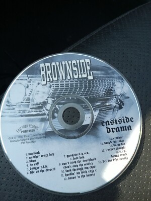 Brownside Eastside Drama Cd Chicano Rap Rare. Only CD. (Booklet Is ...
