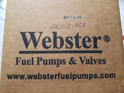 Webster oil pump 2R111D-5C3 | eBay