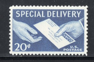 E20 * HANDS AND LETTER * U.S. Postage Stamp MNH | eBay