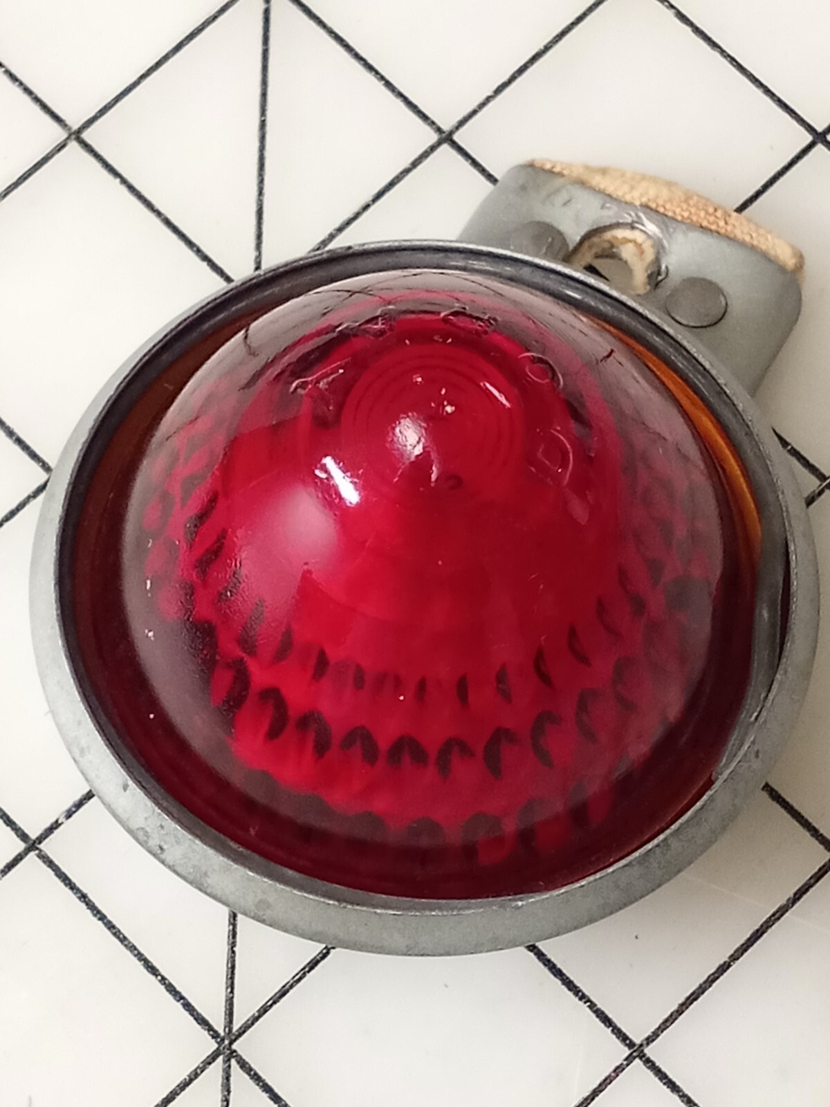 Vtg DORAY RED GLASS LENS TRUCK LIGHT TAILLIGHT CLEARANCE LAMP 2.5" | eBay
