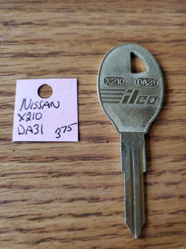 Datsun/Subaru Automotive Key Blank Blanks Keys X210/DA31 locksmith k687 ...