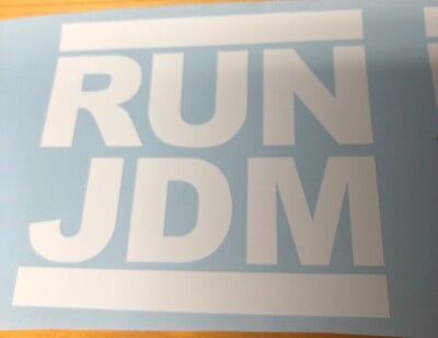 Aufkleber Sticker RUN JDM Tuning Autoaufkleber Fun Stickerbomb Decal ...