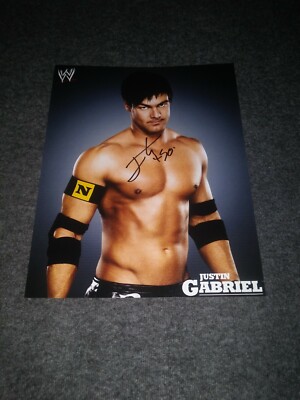 Justin Gabriel Aka Pj Black Wwe Tna Nxt Lucha Underground The Nexus | eBay