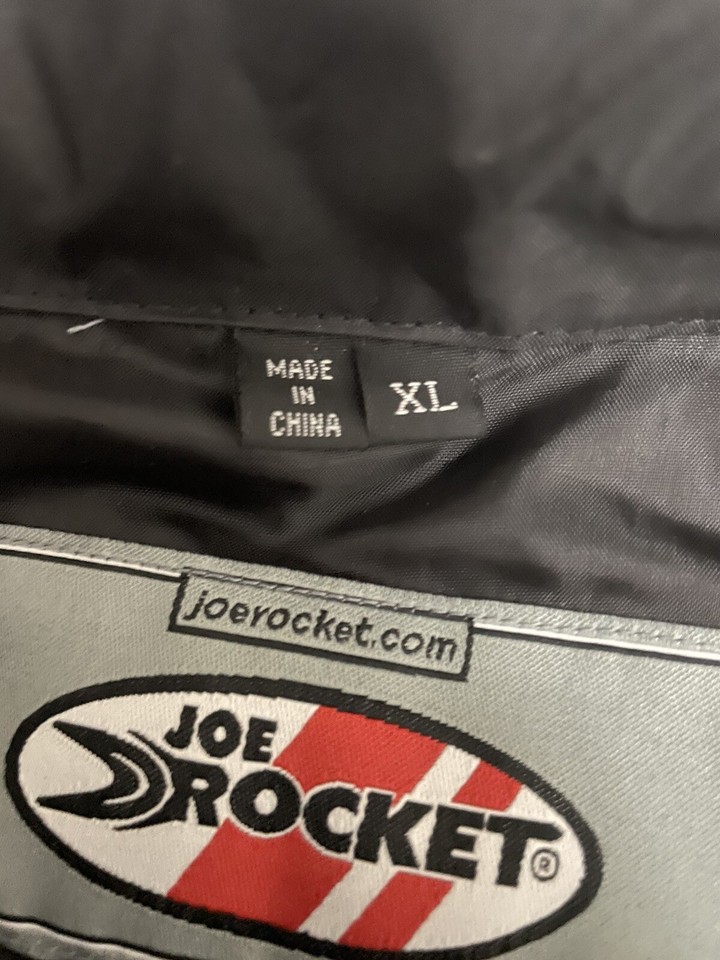 Honda Joe Rocket Jacket Liner Mens XL Motorcycle Racing Full Zip ...