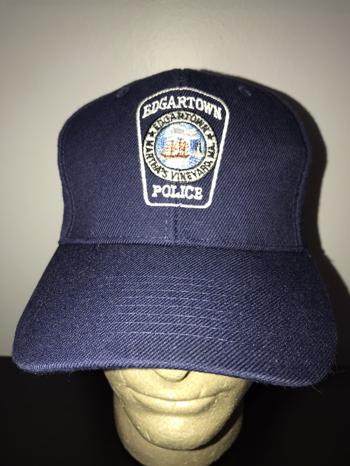 EDGARTOWN POLICE MASSACHUSETTS SNAPBACK Trucker Hat Baseball Cap ...