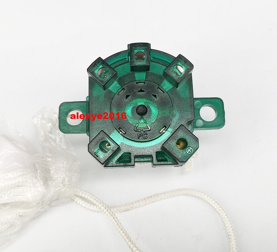 YONGJIANG GZS-5F 1(1)A 250VAC u T65 Rotary Switch 5 Wire Mounting Holes ...