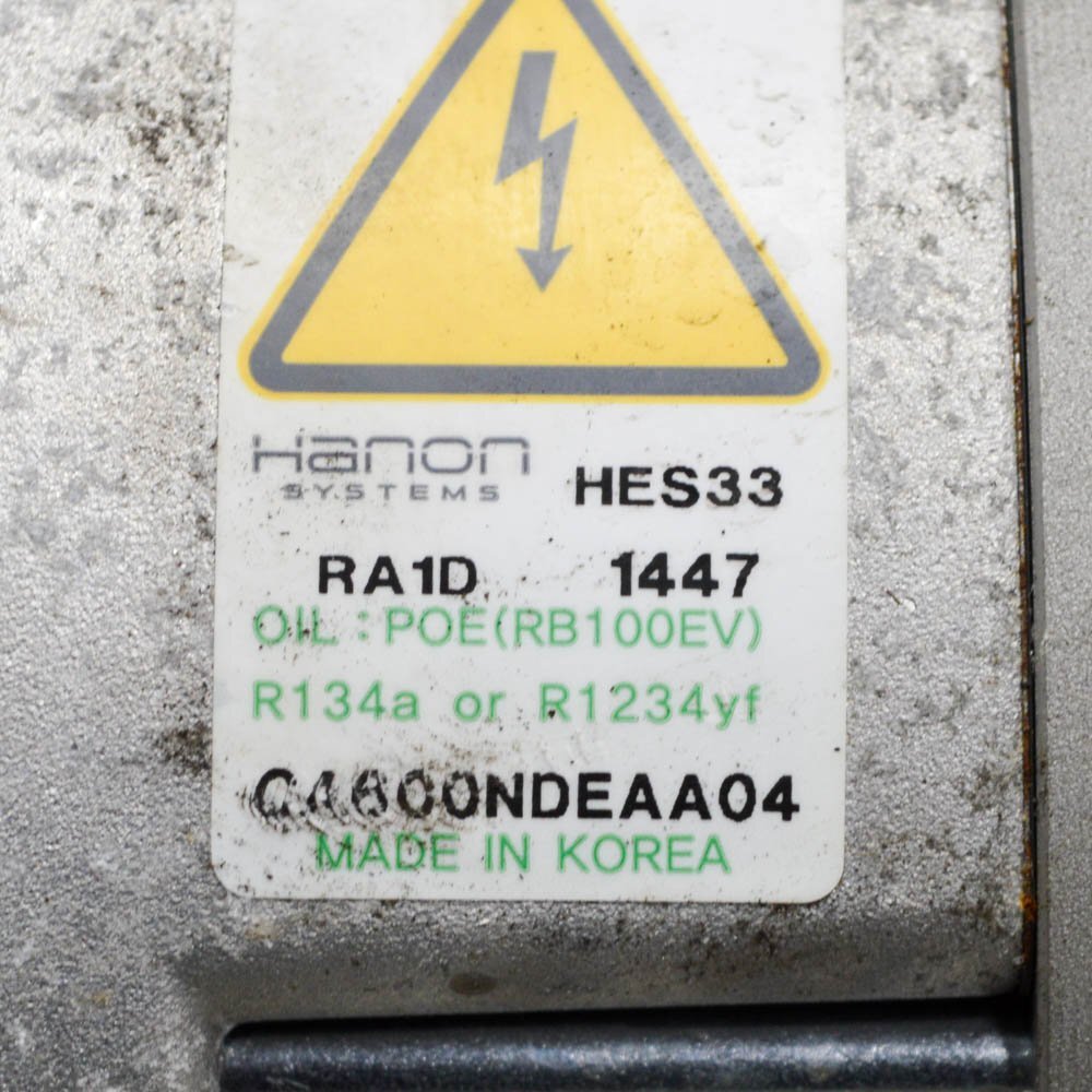 KIA NIRO DE EV A/C Air Conditioning Pump RB100EV R1234YF HES33 150kw ...