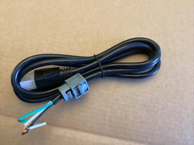 6’ UL Listed 125 Volt Straight Cord with Built In Harness for Quick ...