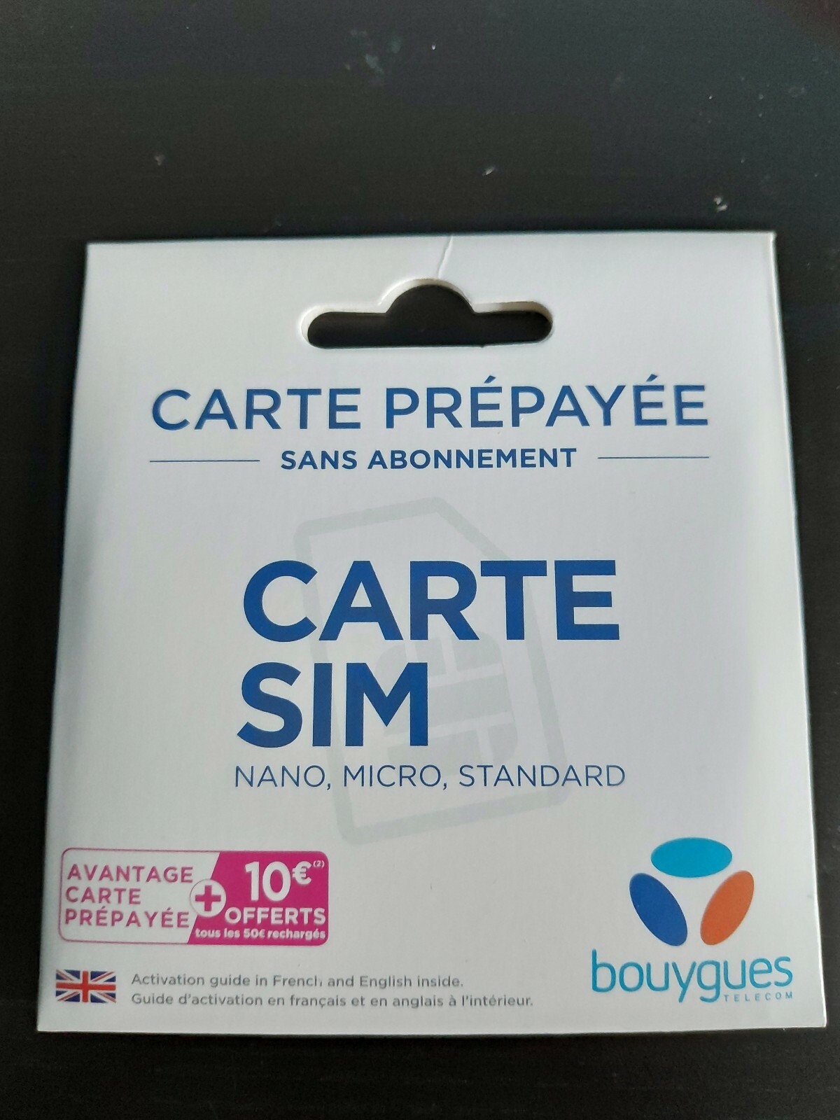 Carte sim prépayée 4G bouygues telecom sans abonnement | eBay