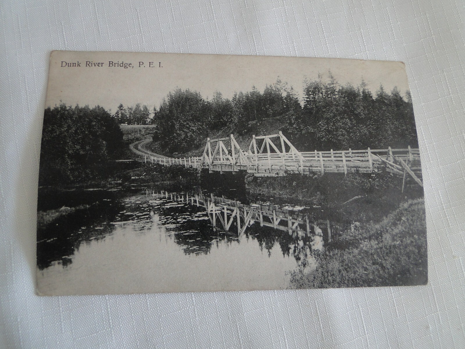 Prince Edward Island Postcard Dunk River Bridge | eBay