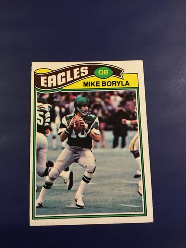 1977 Topps # 183 MIKE BORYLA Philadelphia Eagles STANFORD College EXT ...
