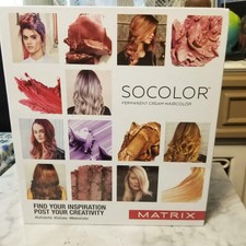 Matrix Socolor Hair Color Swatchbook Swatch Book for sale online | eBay