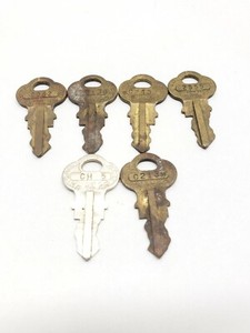 Chicago lock co brand cut keys, set of 6, locksmith | eBay