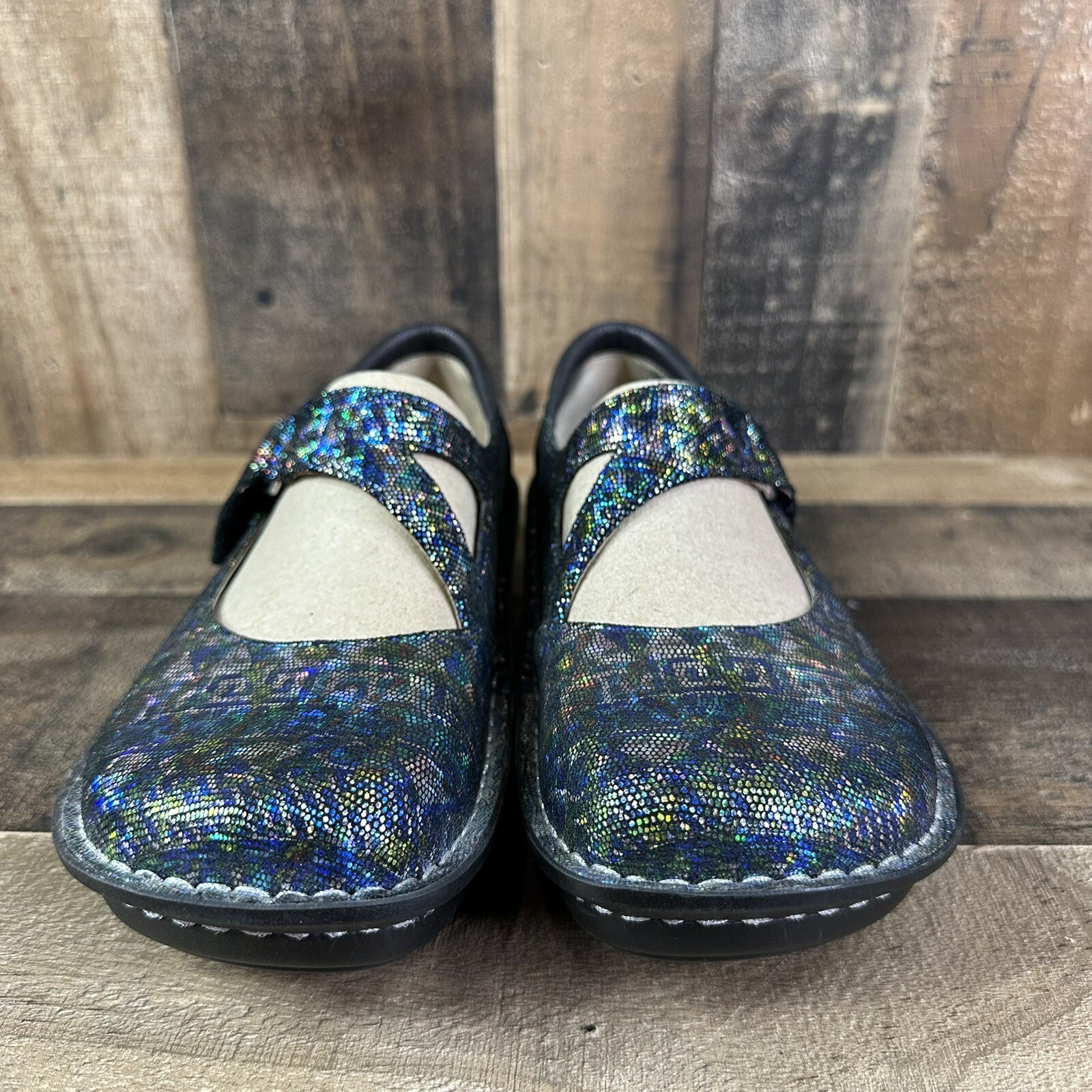 Alegria PG Lite Mary Jane JIL-321 Clogs Size 37 US 6 - Gem