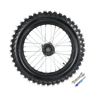 90/100-16 Rear Wheel Rim Tire for KX100 CR80 CR85 YZ85 Dirt pit Bike ...