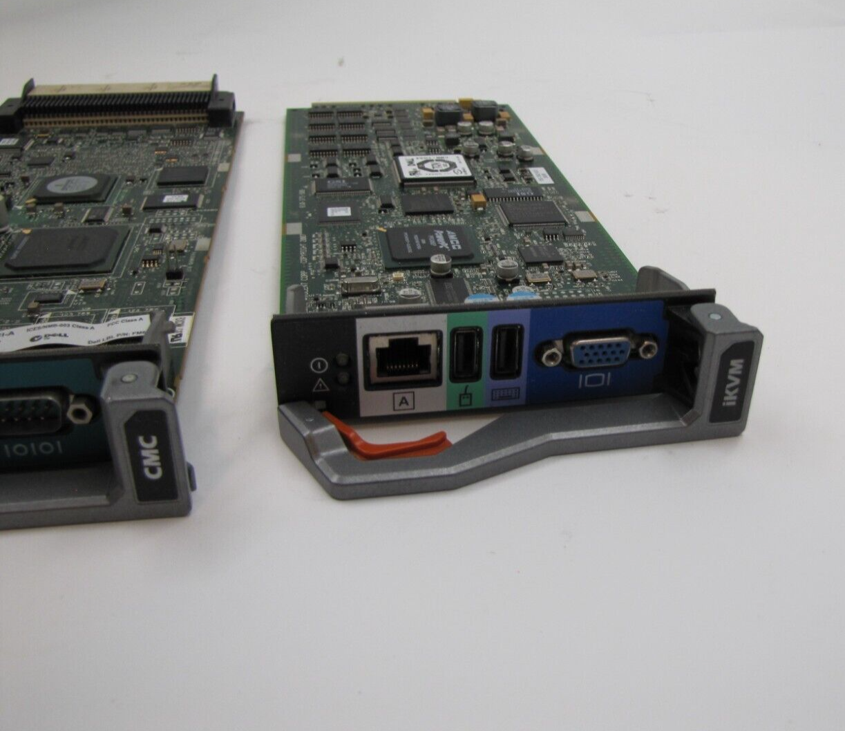 Lot of 3 Dell PowerEdge M1000e BMX01 iKVM + Controller CMC Module ...