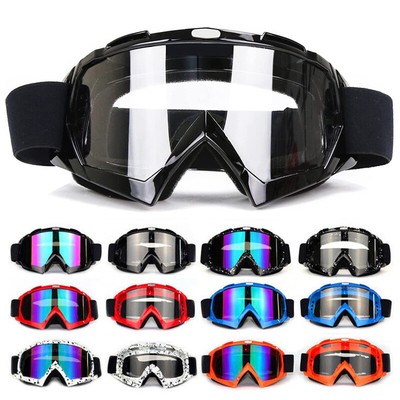 Motorcycle Goggles ATV Racing Dirt Bike Anti-UV Riding Motorbike Safety ...