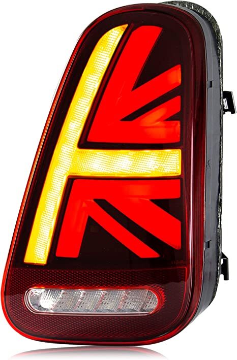 Red LED Sequential Rear Lamps Tail Lights For 2002-2006 Mini Cooper R50 ...