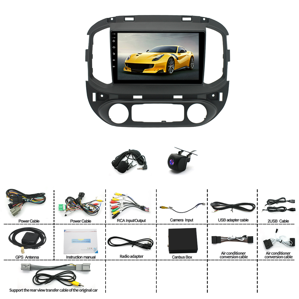 For 2015-2017 Chevrolet Colorado Android 13 Fit For CarPlay Car Stereo ...