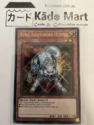 Ryko, Lightsworn Hunter RA02-EN003 Ultra Rare 1st Edition YuGiOh TCG ...