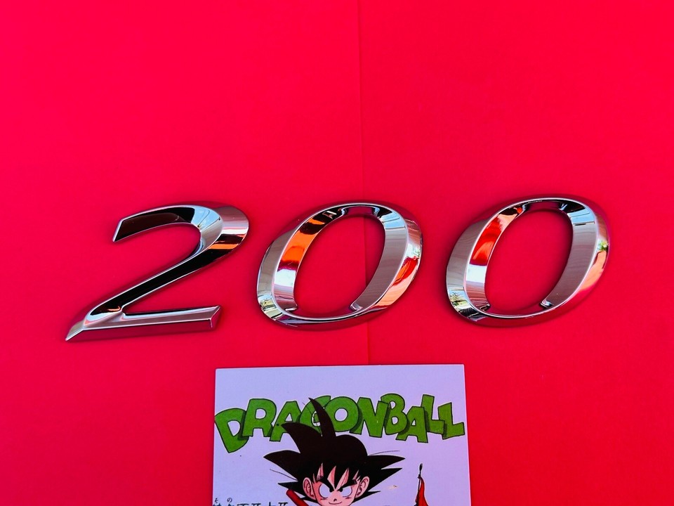 11-14 Chrysler 200 Emblem Logo Symbol Letters Badge Body Side Chrome ...