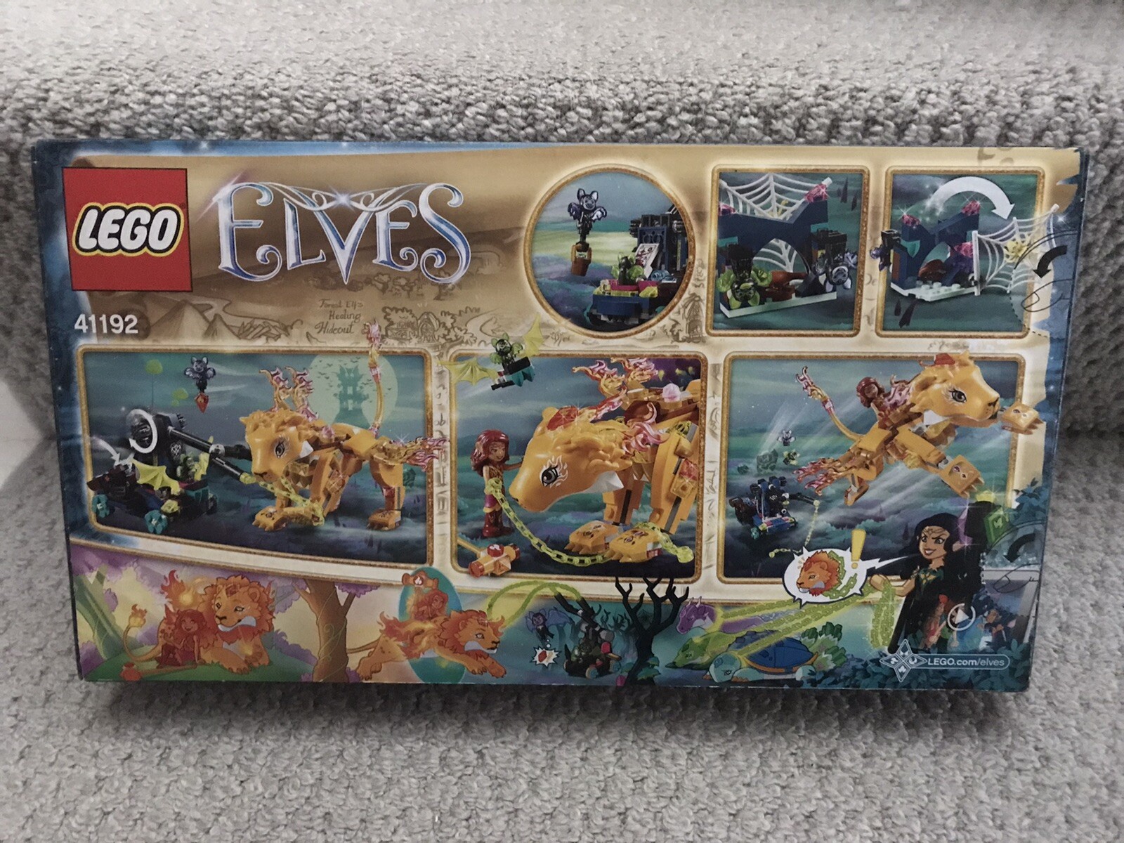 LEGO Elves: Azari & the Fire Lion Capture (41192) for sale online | eBay